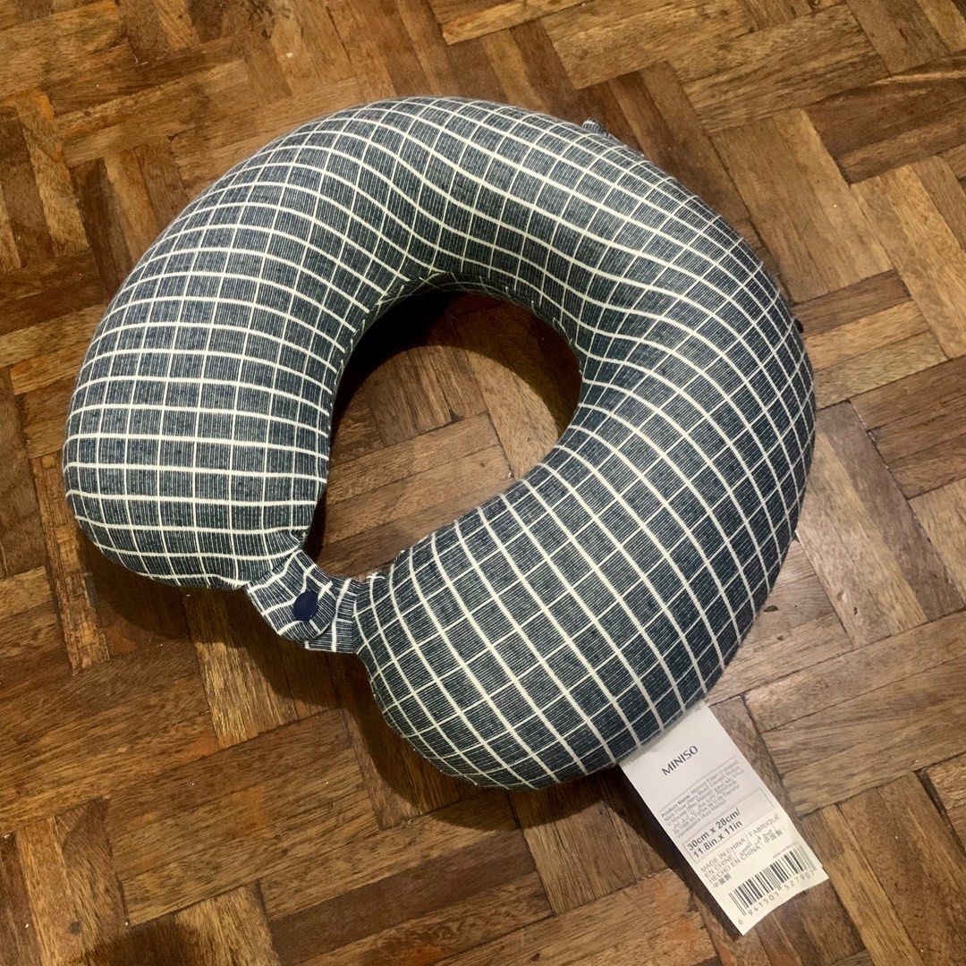 Miniso memory neck pillow, Hobbies & Toys, Travel, Travel Essentials ...