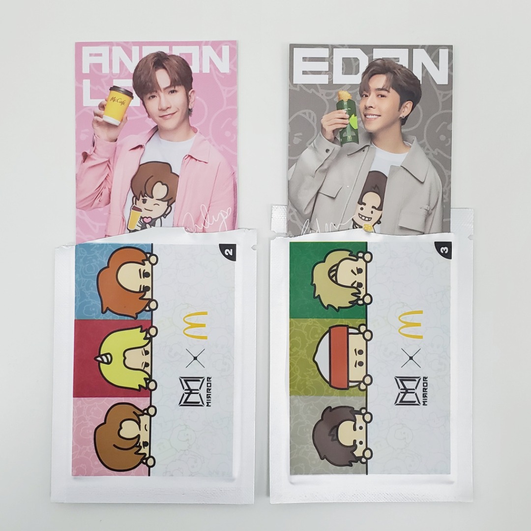 MIRROR 鏡仔咭 Anson Lo 教主 Edan 兒登 鏡仔卡 麥當勞 McDonalds 麥炸雞 盧瀚霆 呂爵安 非 姜濤 Keung To Ian Jer Stanley Tiger ...