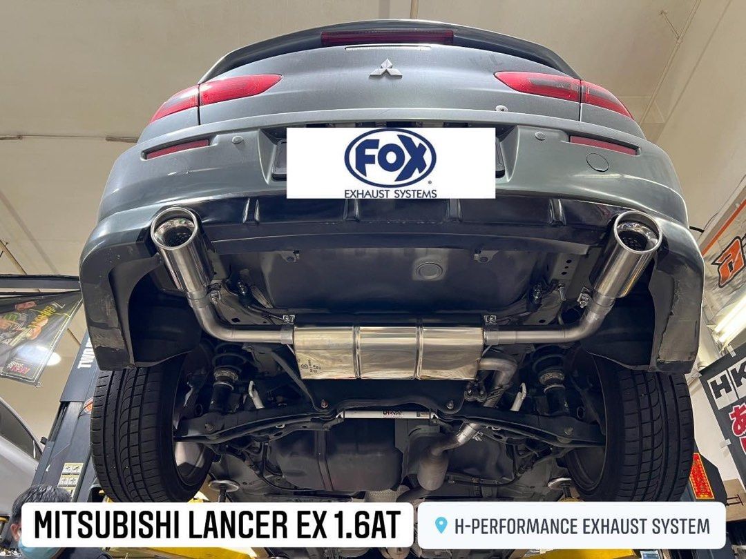 Mitsubishi Lancer Ex 1.6AT ( Upgrade FOX Axles Back Exhaust System ...