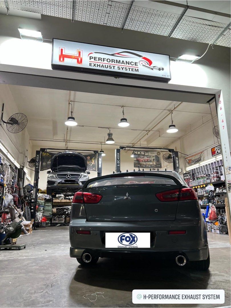 Mitsubishi Lancer Ex 1.6AT ( Upgrade FOX Axles Back Exhaust System ...