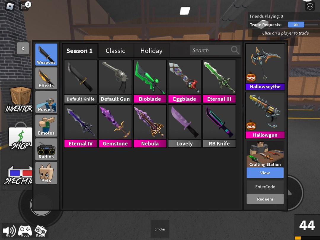 Mm2, Video Gaming, Video Games, Nintendo on Carousell