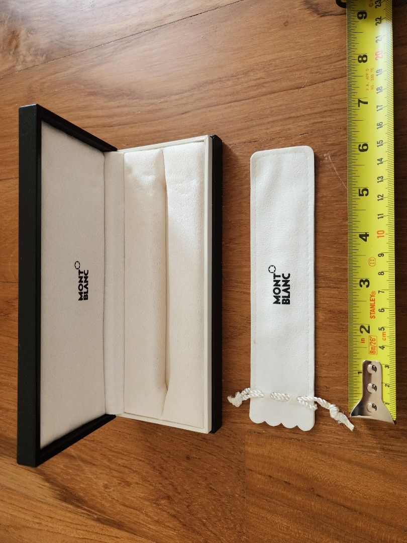 Mont Blanc empty pen case, Luxury, Accessories on Carousell