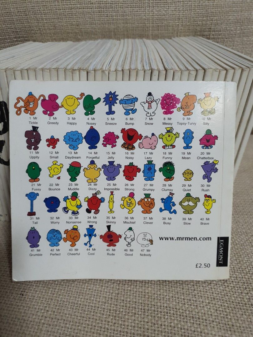 Mr Men books collection, Hobbies & Toys, Books & Magazines, Children's ...