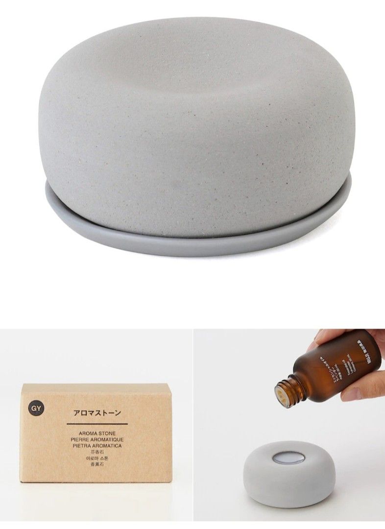 MUJI Aroma Stone / Grey, Furniture & Home Living, Home Fragrance on ...