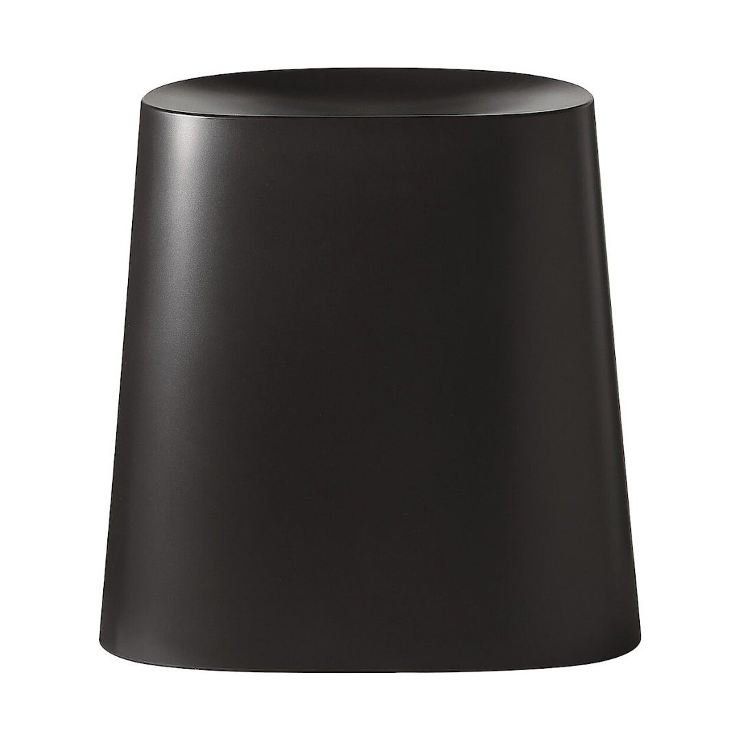 Muji stackable stool black 45cm, Furniture & Home Living, Furniture ...