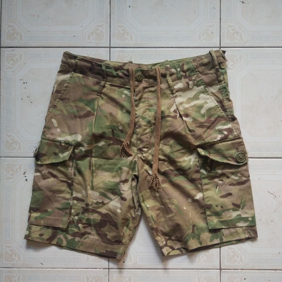 Multicam Cargo Short 33 actual, Men's Fashion, Bottoms, Shorts on Carousell