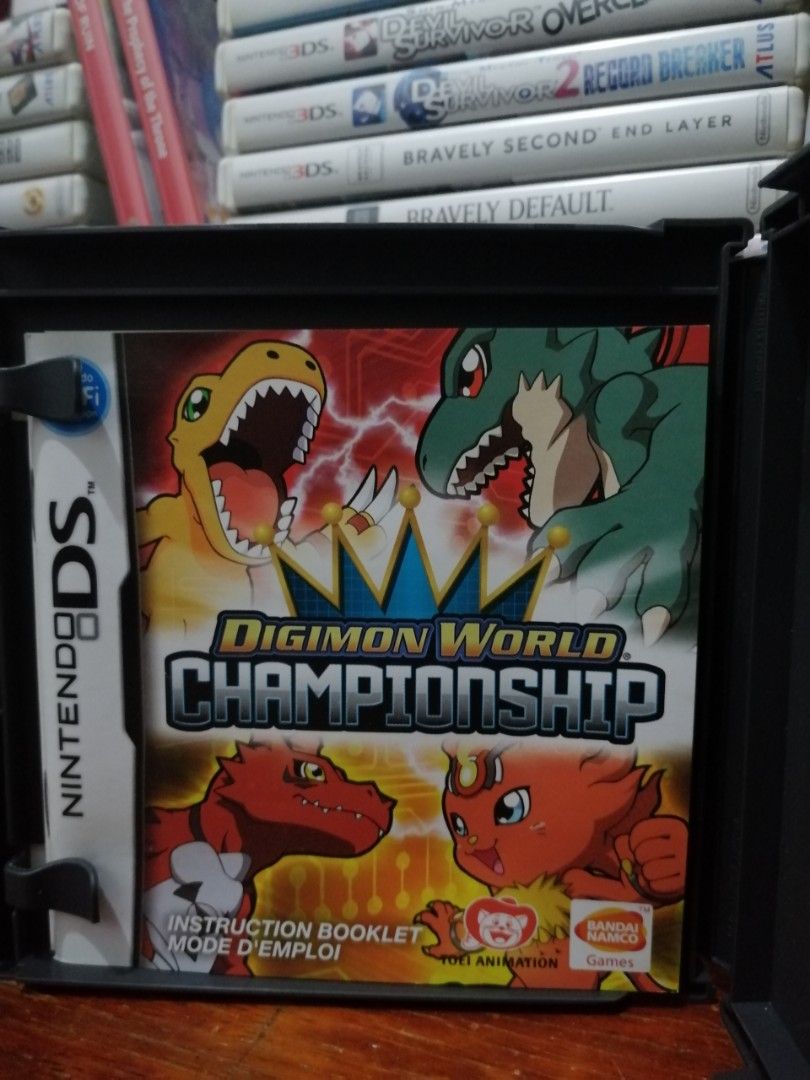 NDS DIGIMON WORLD CHAMPIONSHIP, Video Gaming, Video Game Consoles ...