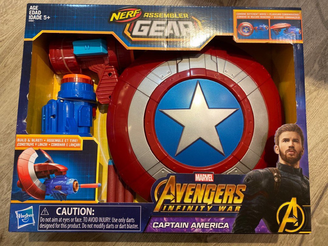 Nerf gun Avengers, Hobbies & Toys, Toys & Games on Carousell