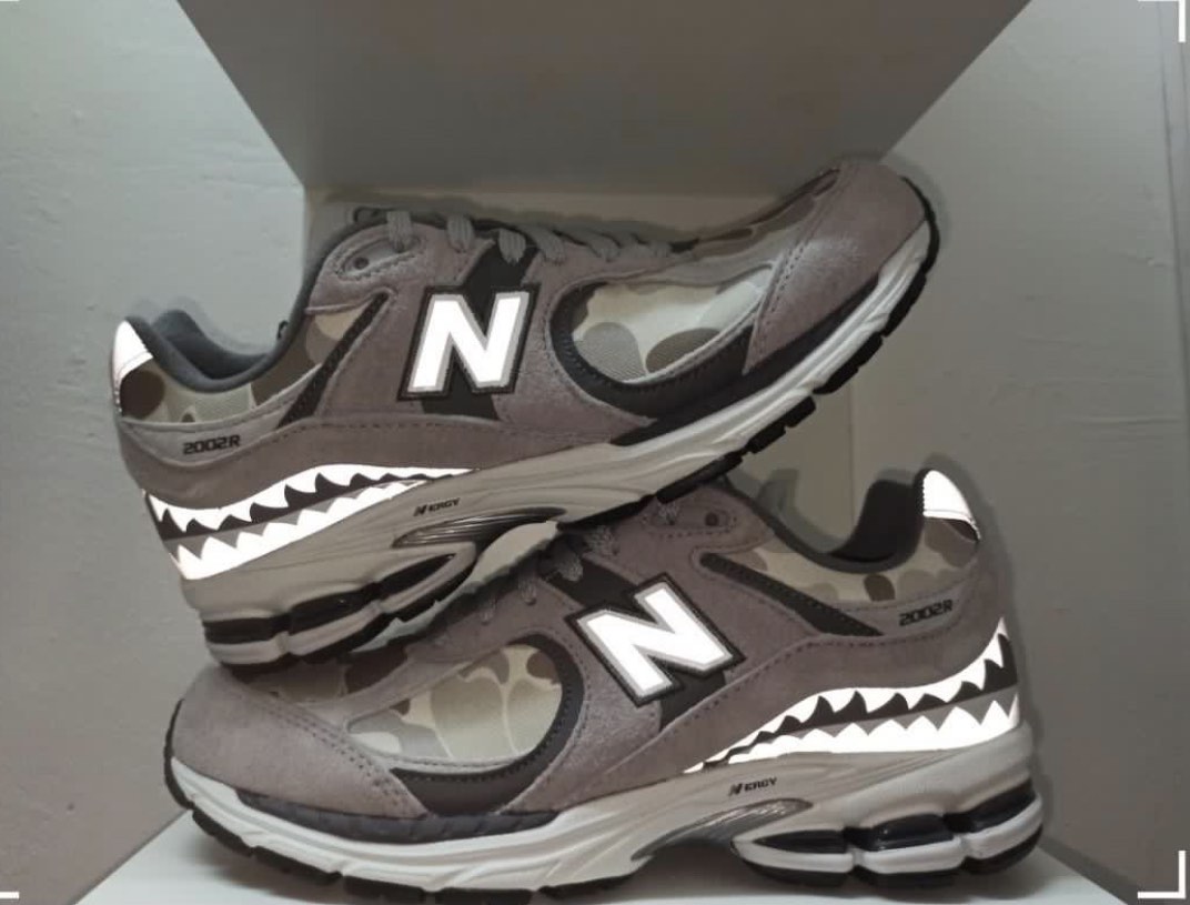New balance bape 2002r, Men's Fashion, Footwear, Sneakers on Carousell