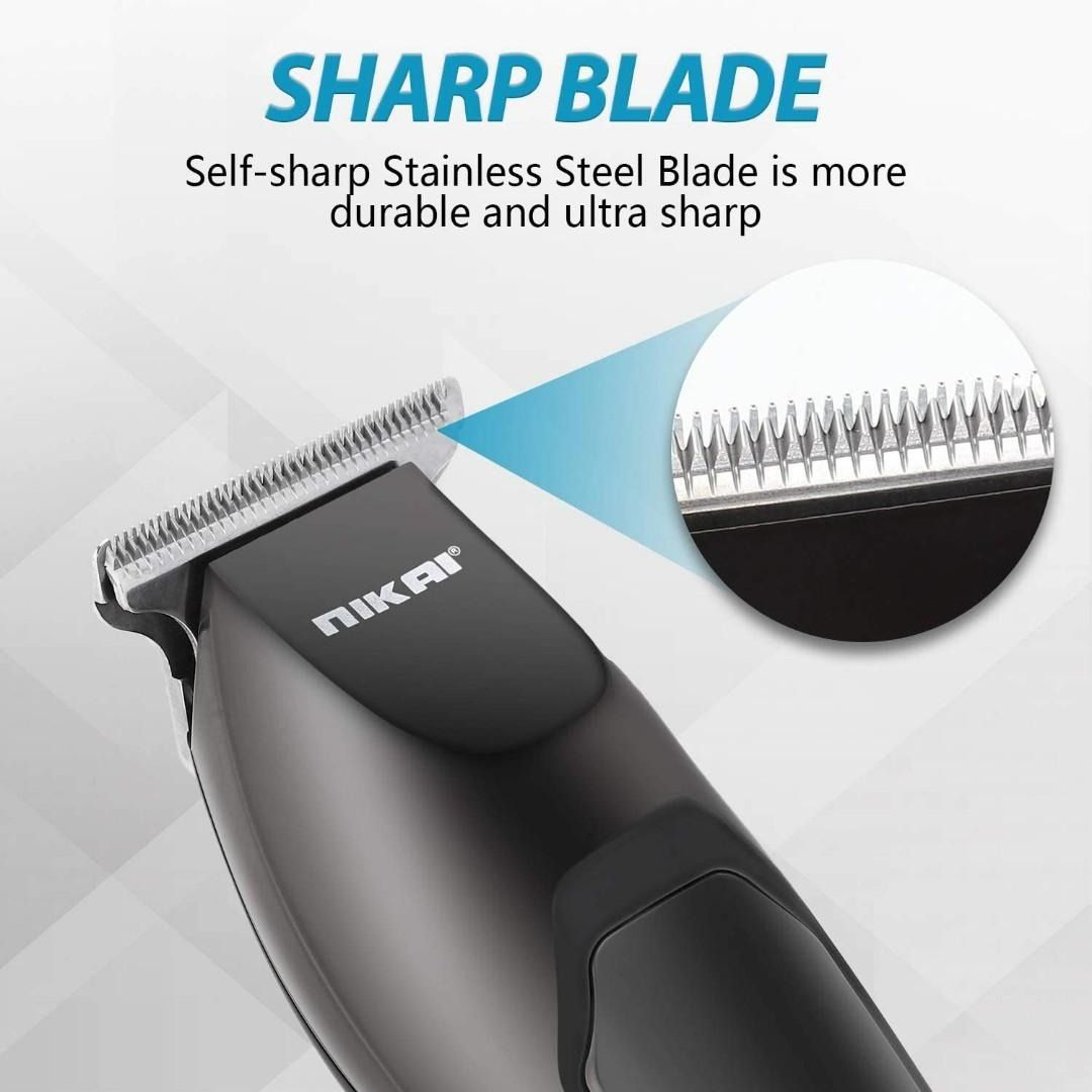 NIKAI NK-1879 Professional Rechargeable Electric Hair/Beard Trimmer ...