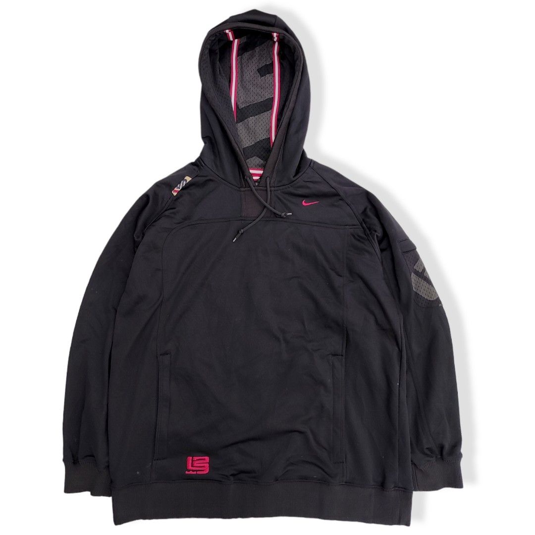 Nike Lebron Signature Collection Oversize Basketball Hoodie Arm Pocket ...