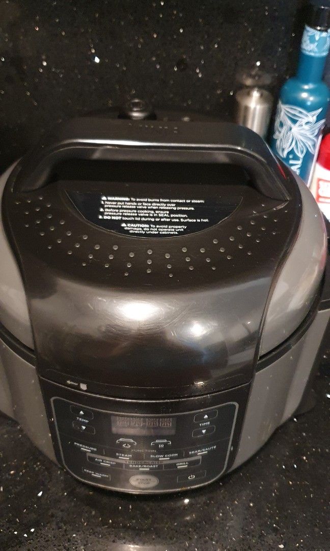 Ninja Foodie 8 in 1 Multicooker OP300: Pressure cooker + Airfryer, TV & Home Appliances, Kitchen ...