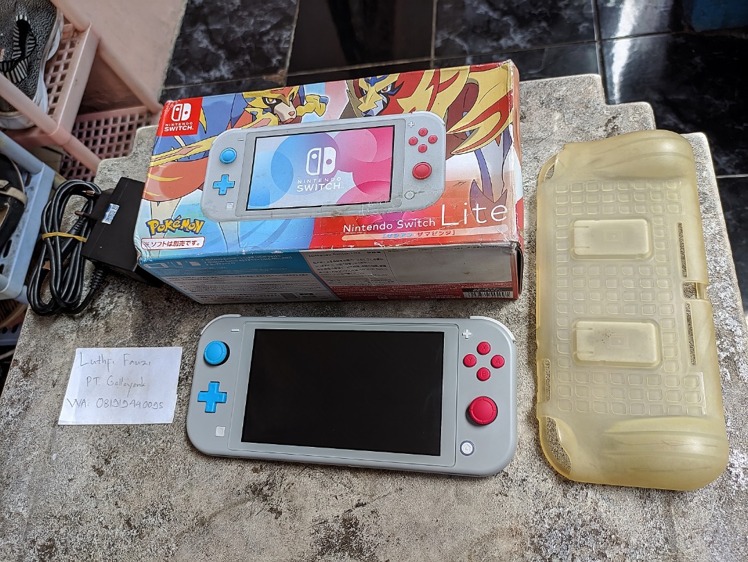 Nintendo Switch Lite Pokemon Sword Shield Limited Edition Fullset 50 ...