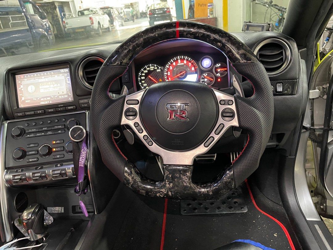 Nissan GTR R35 2008-2016 Carbon Steering Wheel, Car Accessories ...