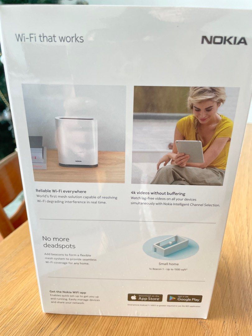 Nokia Wi-Fi beacon, Computers & Tech, Parts & Accessories, Networking ...