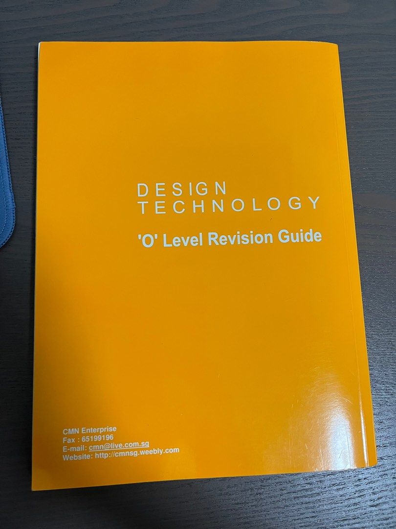 O level Design & Technology Book, Hobbies & Toys, Books & Magazines ...