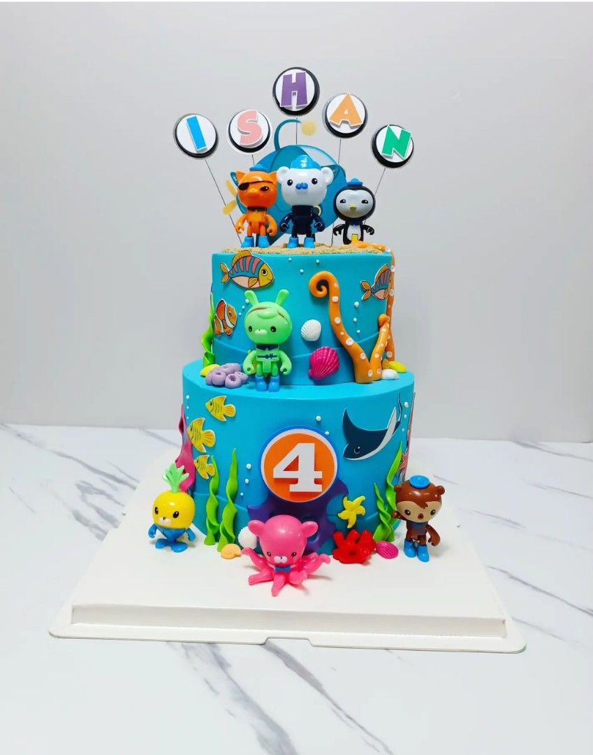 Octonauts cake, Food & Drinks, Homemade Bakes on Carousell