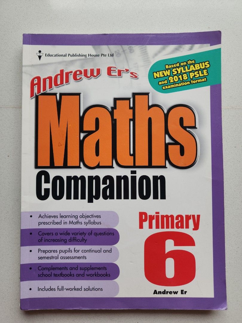 [OFFICIAL] Andrew Er's Maths Companion 6 - For NEW syllabus and 2018 ...
