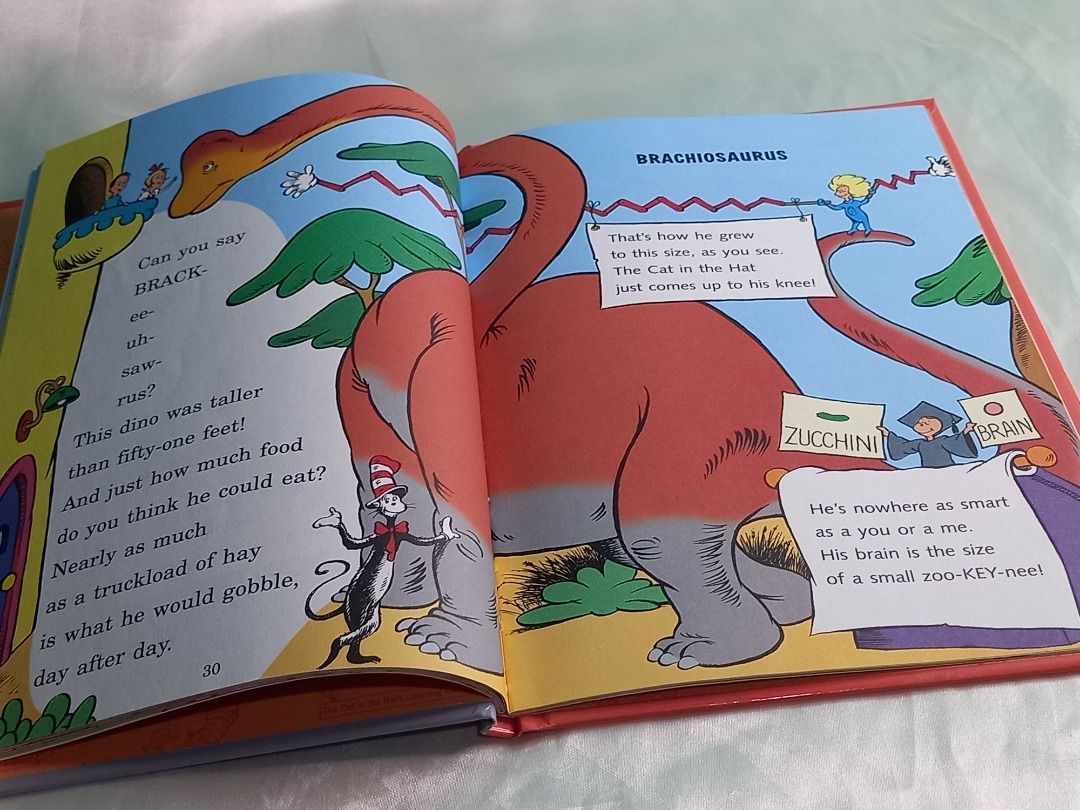 Oh Say Can You Say Di-no-saur? All about DINOSAURS By Bonnie Worth ...