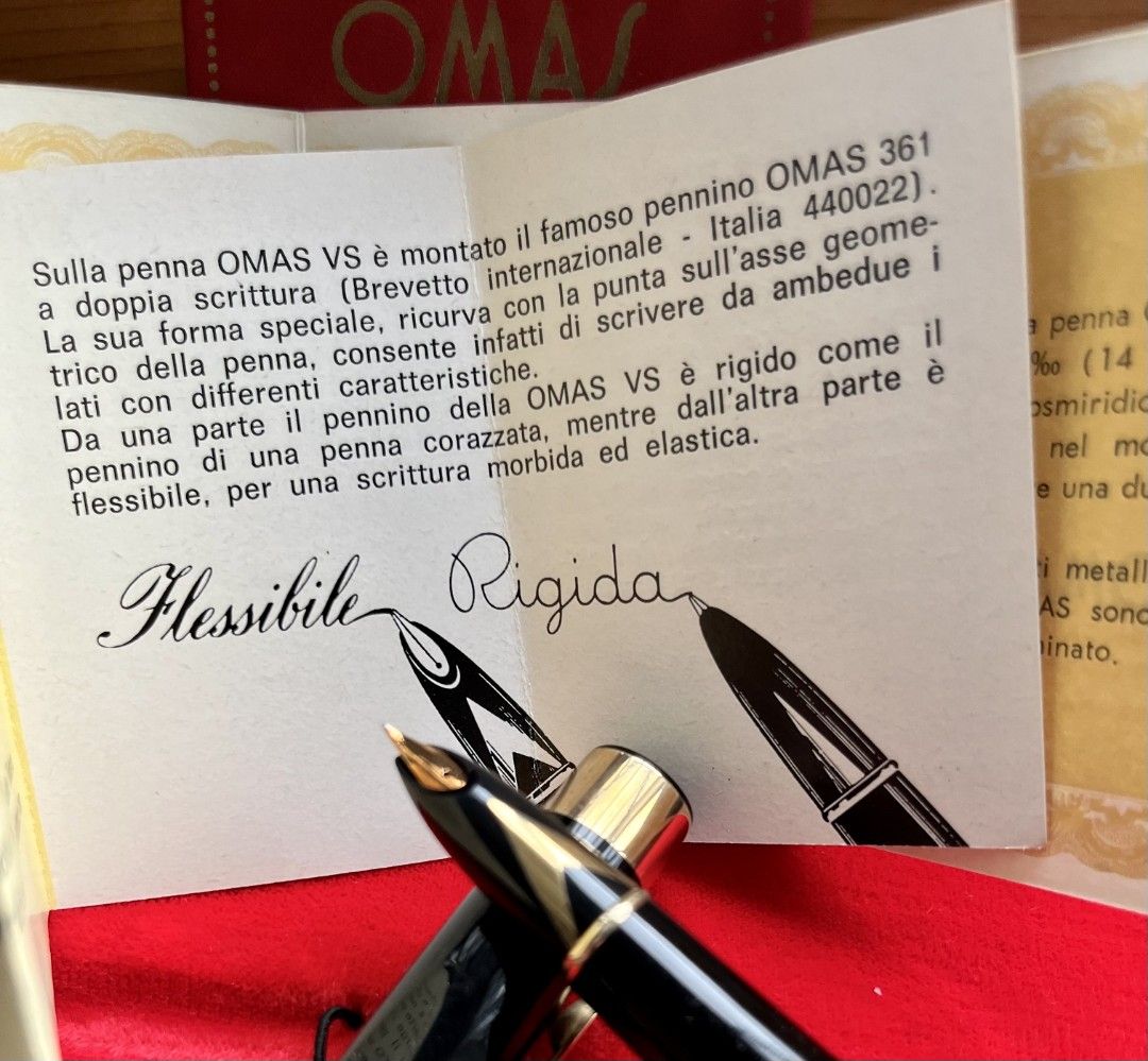 OMAS VS - Double Writing modes, Hobbies & Toys, Memorabilia ...