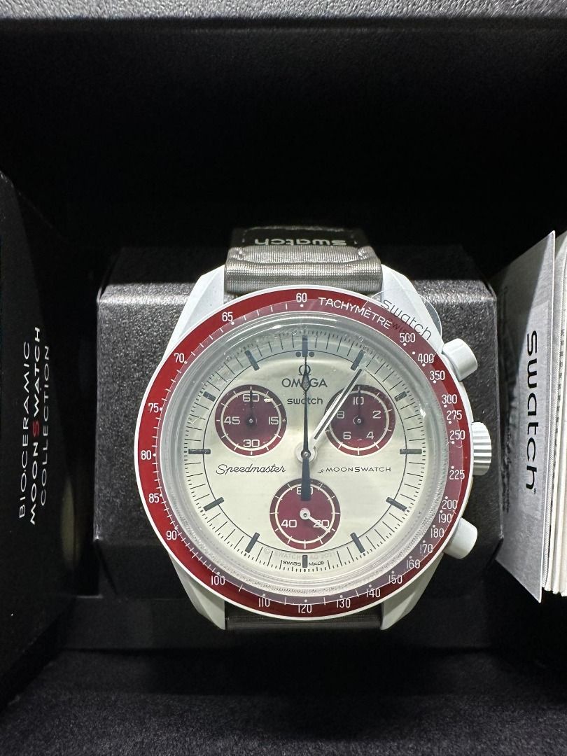 Omega x Swatch Moonswatch (VENUS and PLUTO), Luxury, Watches on Carousell