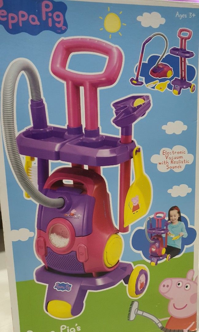 Peppa Pig vacuum, Babies & Kids, Infant Playtime on Carousell