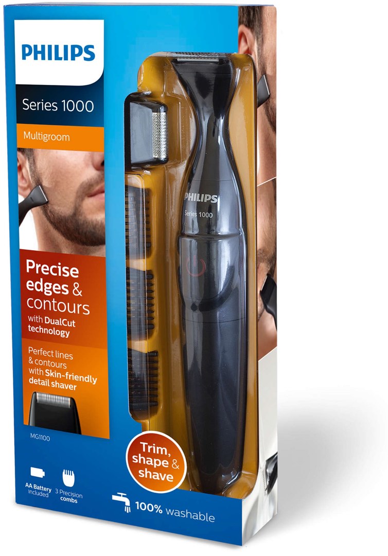 [BNIB] Philips MG-1100/16 Series 1000 Multigroom Ultra Precise Beard ...