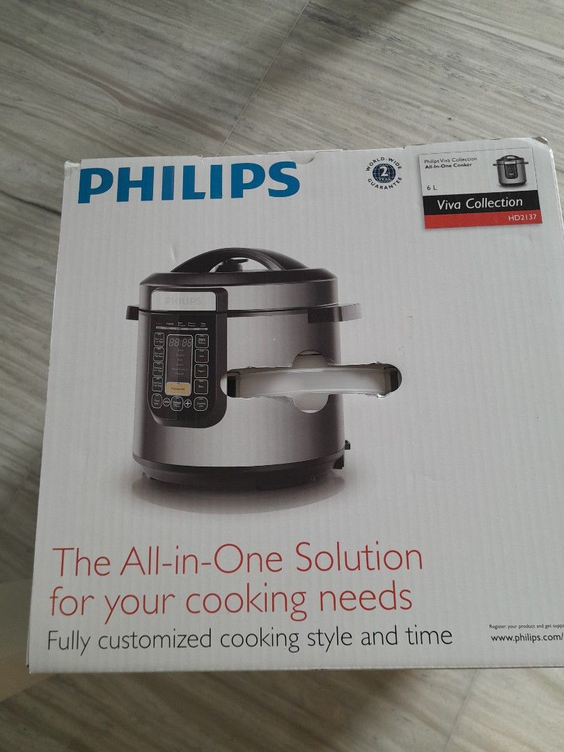 Philips Viva Collection HD2137, TV & Home Appliances, Kitchen ...