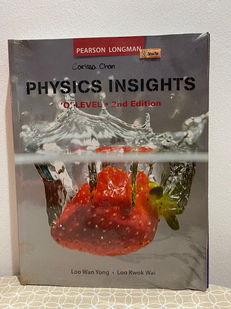 Physics Insights, Hobbies & Toys, Books & Magazines, Textbooks on Carousell