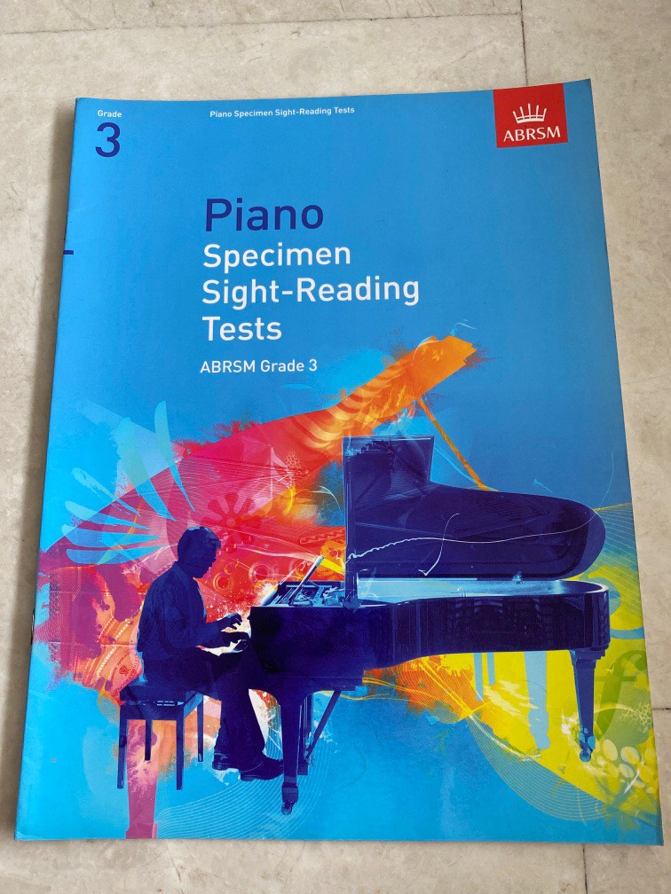 Piano Specimen Sight Reading Tests Abrsm Grade 3 Hobbies And Toys Music
