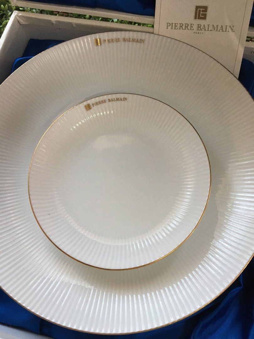 Pierre Balmain plates, Furniture & Home Living, Kitchenware & Tableware ...