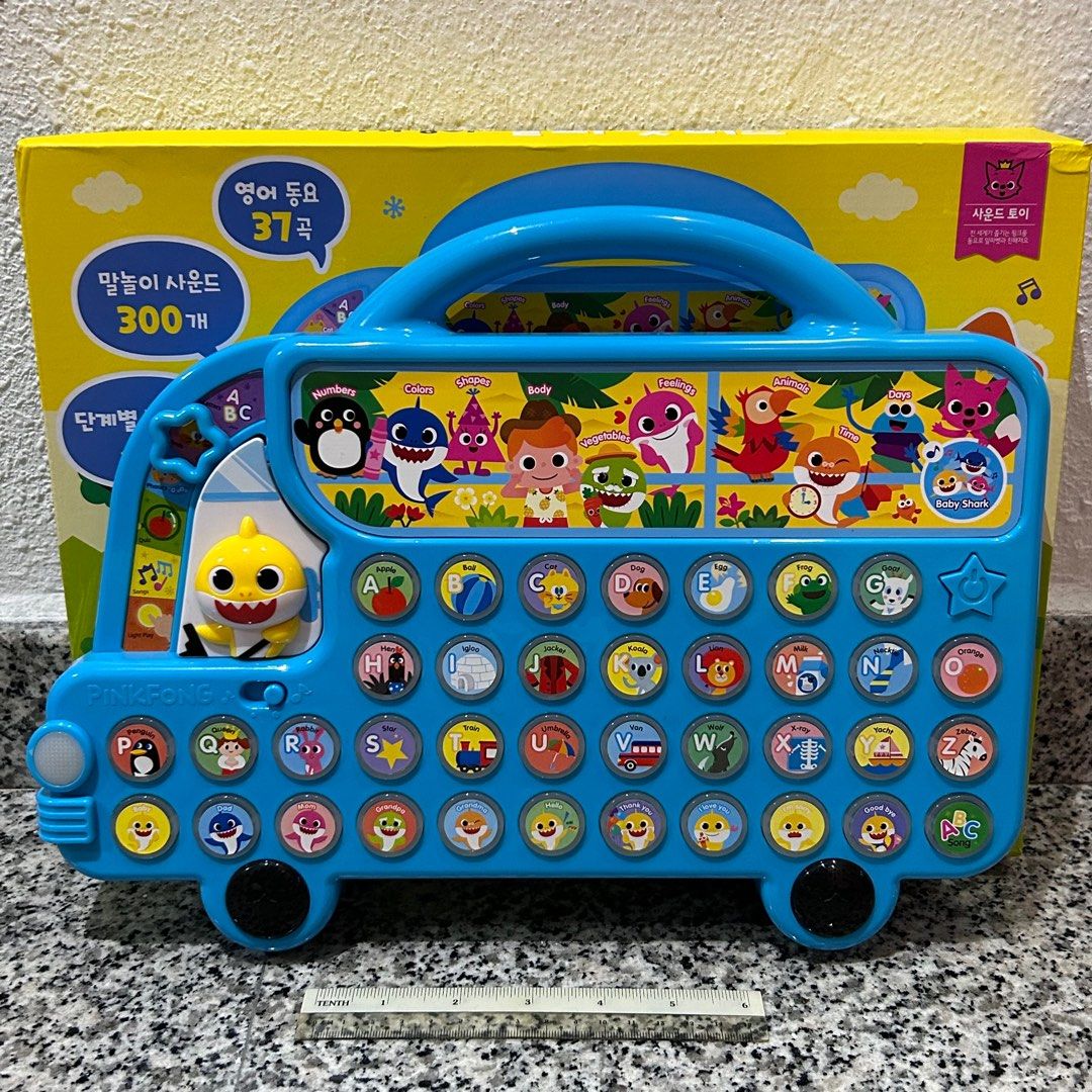 Pinkfong Baby Shark ABC Alphabet Bus, Babies & Kids, Infant Playtime on ...