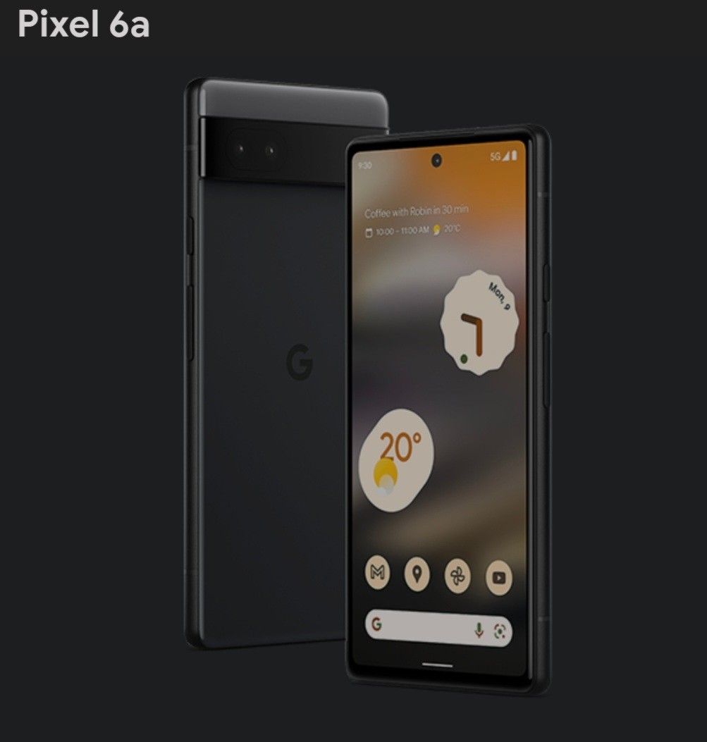 Pixel 6a 5G (charcoal colour) sealed, Mobile Phones & Gadgets, Mobile ...