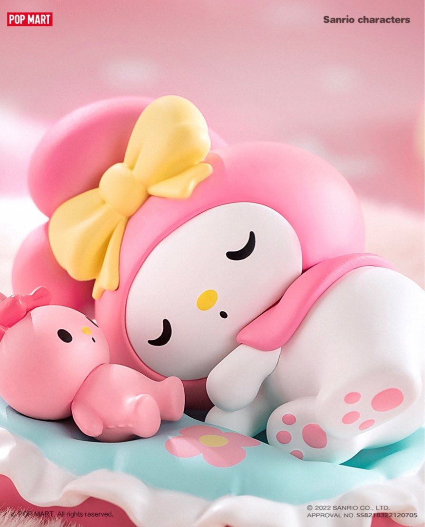 [PO] Pop Mart Sanrio Fall Asleep Series, Hobbies & Toys, Toys & Games ...