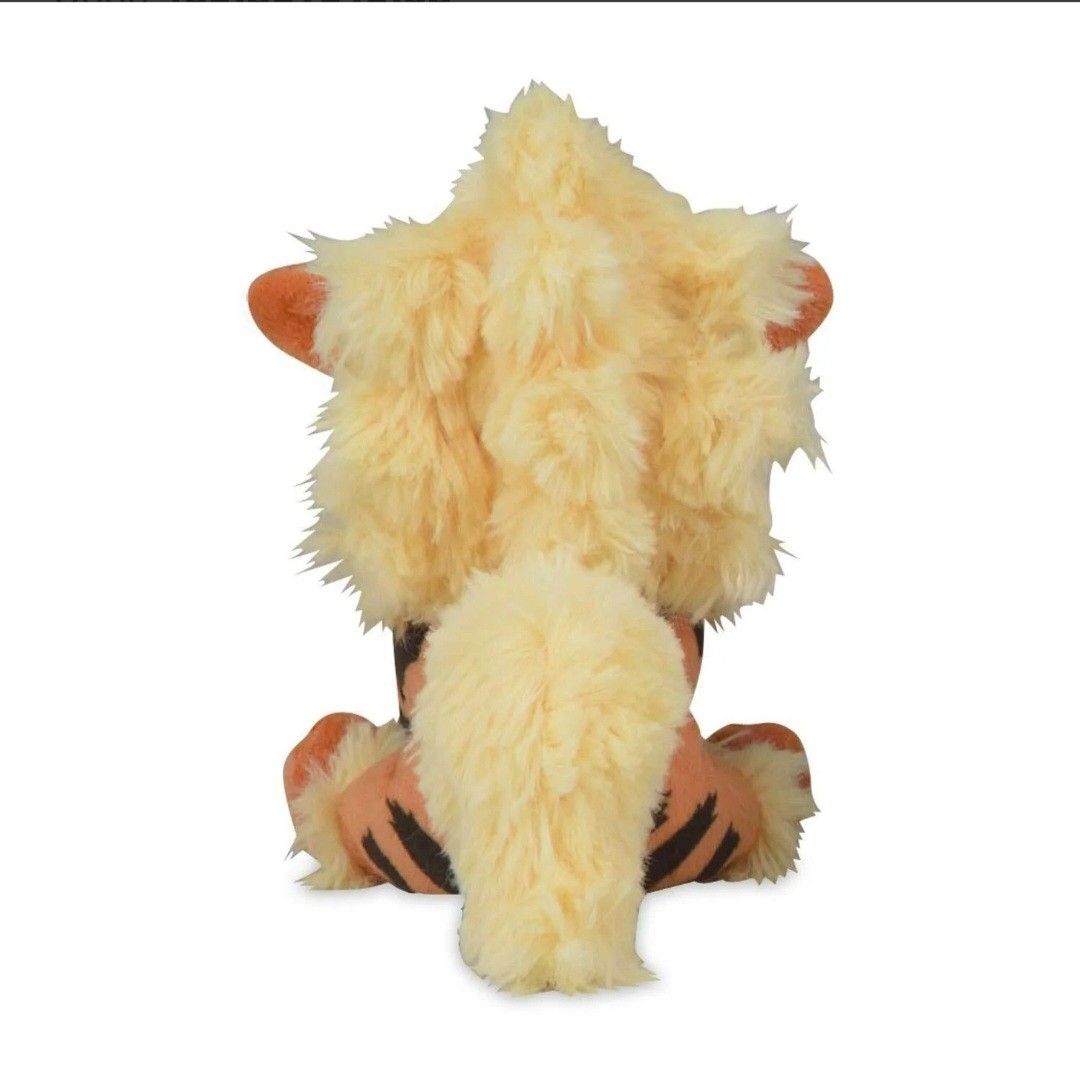 Pokemon Official Authentic Arcanine Sitting Growlithe Cute Stuffed ...