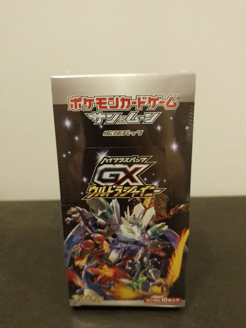 Pokemon SM8b GX Ultra Shiny Booster Box (Japanese), Hobbies & Toys, Toys & Games on Carousell