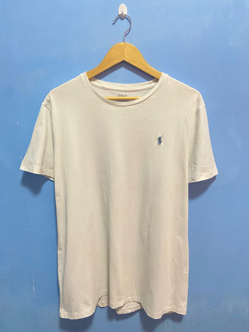 Polo Ralph Lauren basic tee, Luxury, Apparel on Carousell