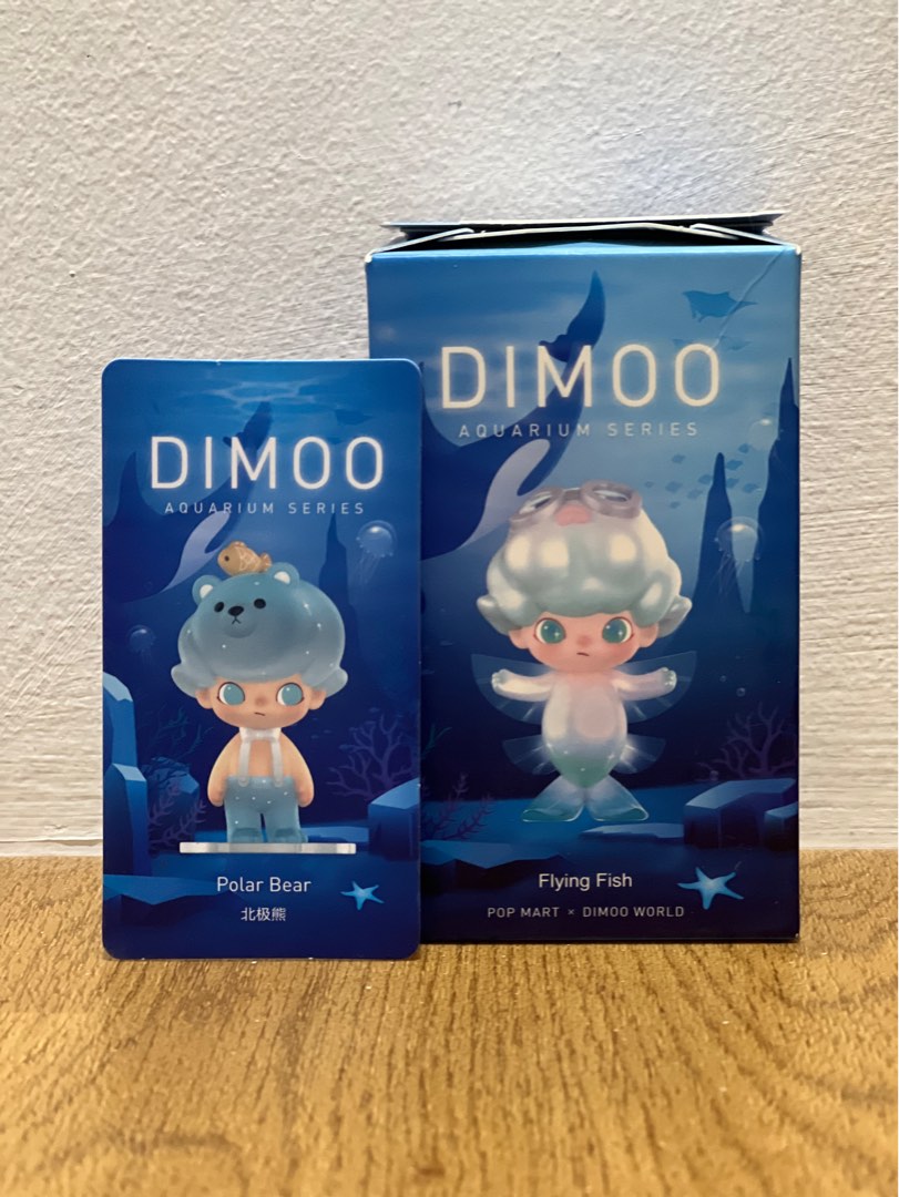Popmart Dimoo Polar Bear, Hobbies & Toys, Toys & Games on Carousell