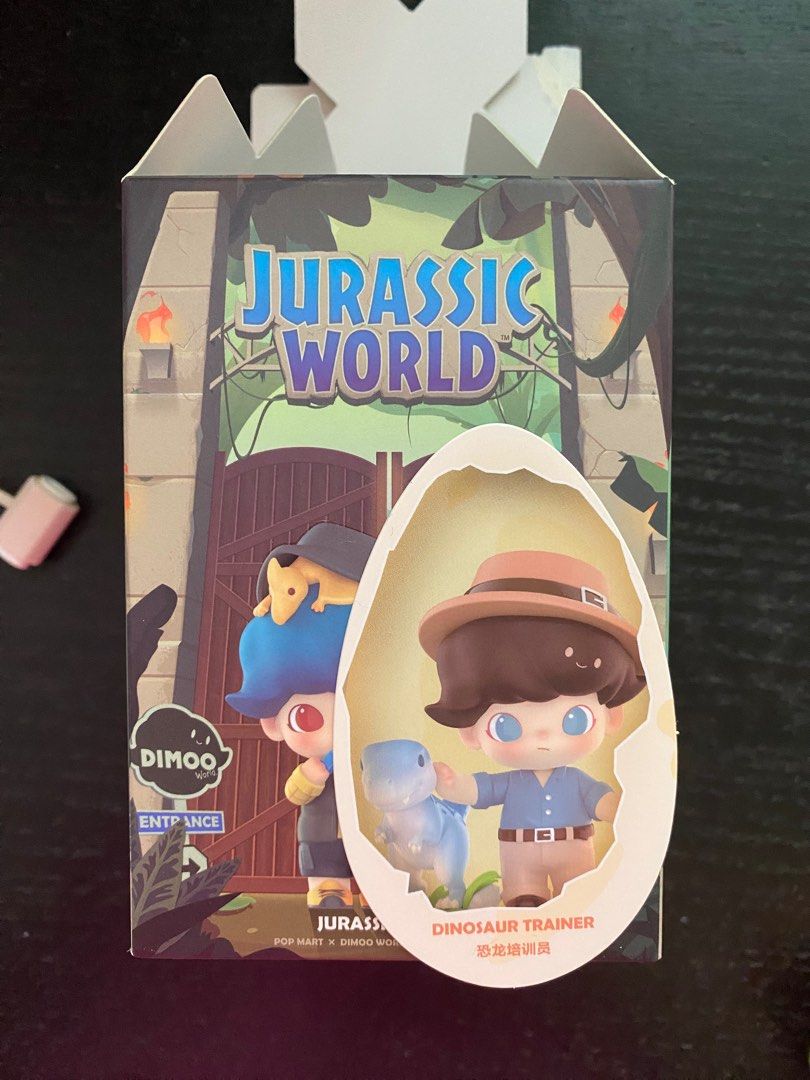 Popmart Dimoo Jurassic World, Hobbies & Toys, Toys & Games on Carousell