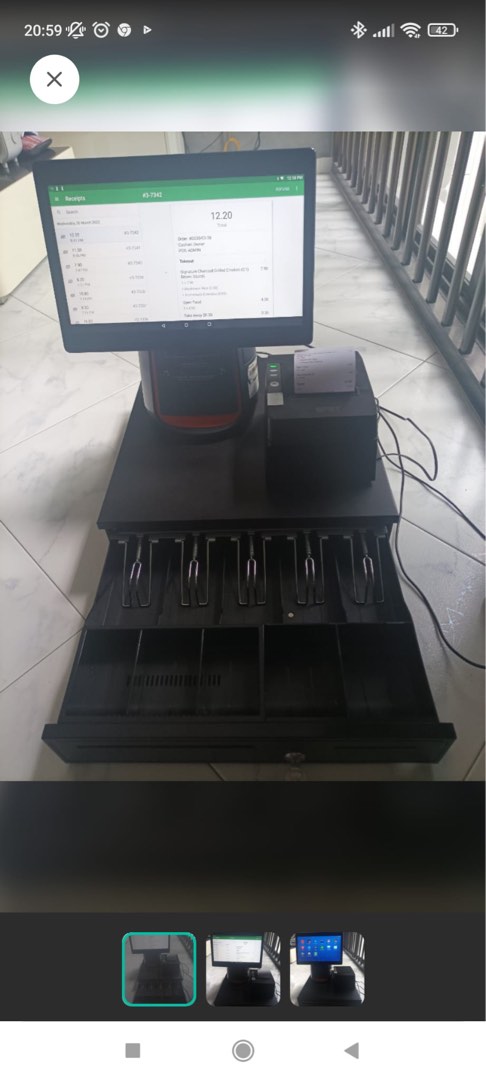Pos System Computers And Tech Office And Business Technology On Carousell