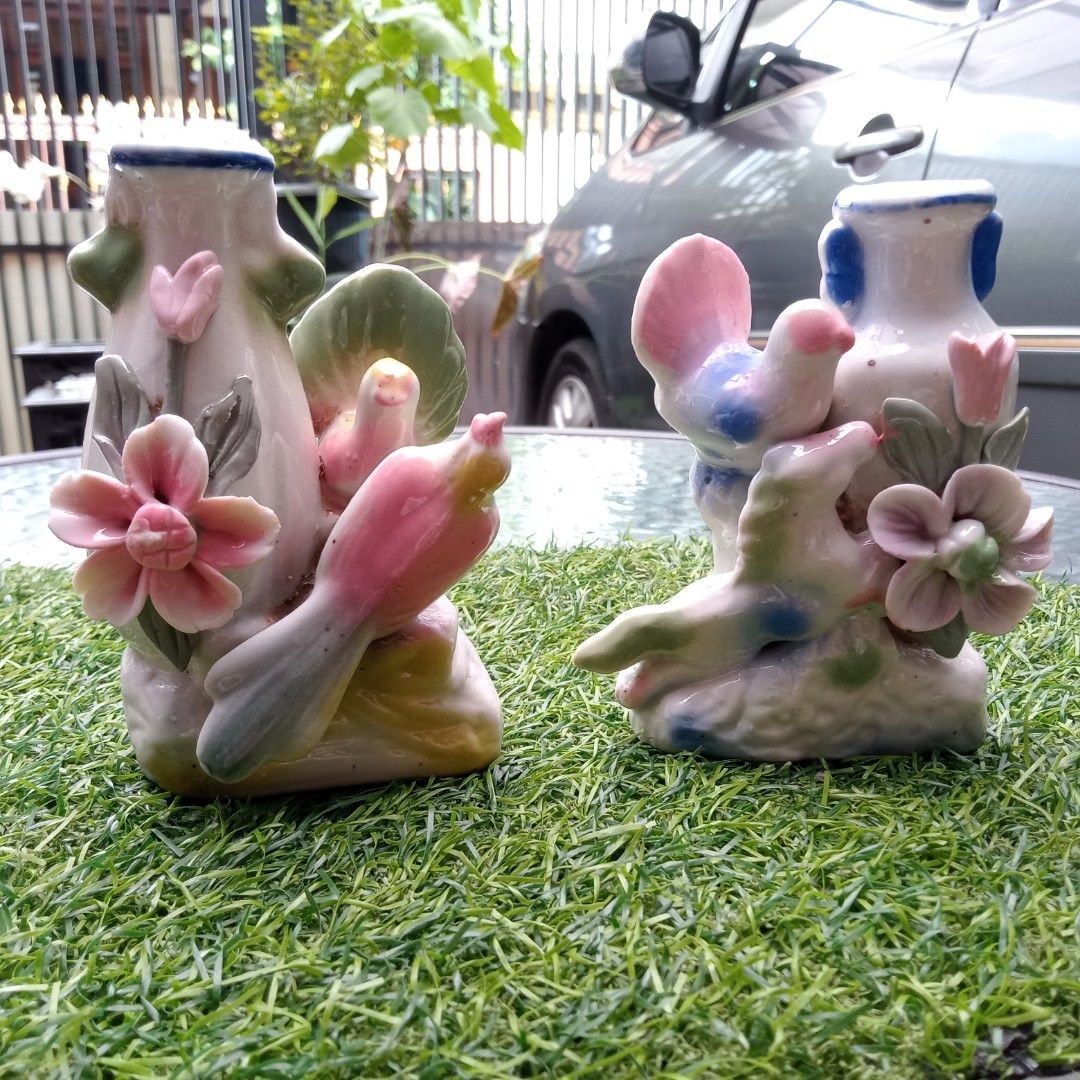 Pot Bunga mini keramik, Antik, Pajangan di Carousell