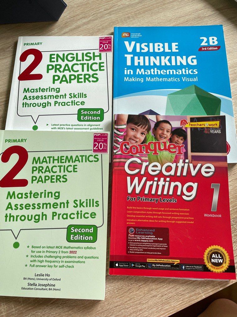Primary 2 English/ Maths assessment books, Hobbies & Toys, Books & Magazines, Assessment Books ...