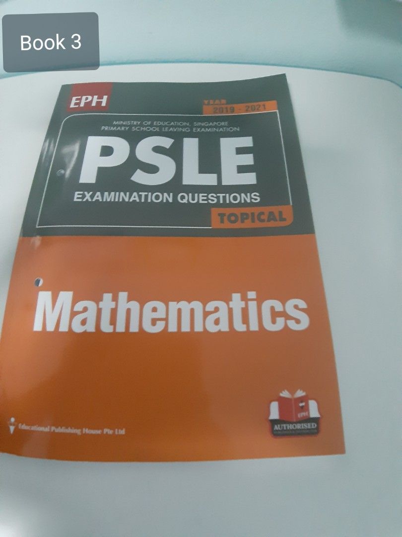 PSLE revision books /psle maths revision book/ past exam papers ...