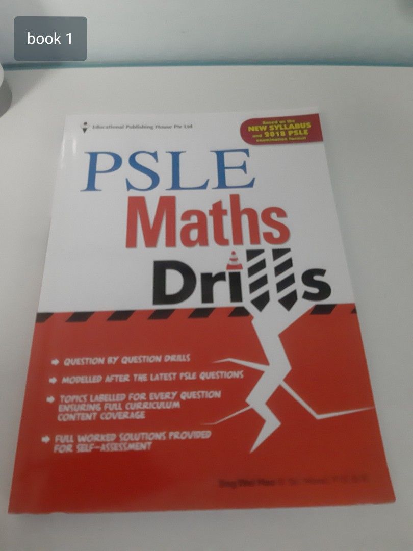 PSLE revision books /psle maths revision book/ past exam papers ...
