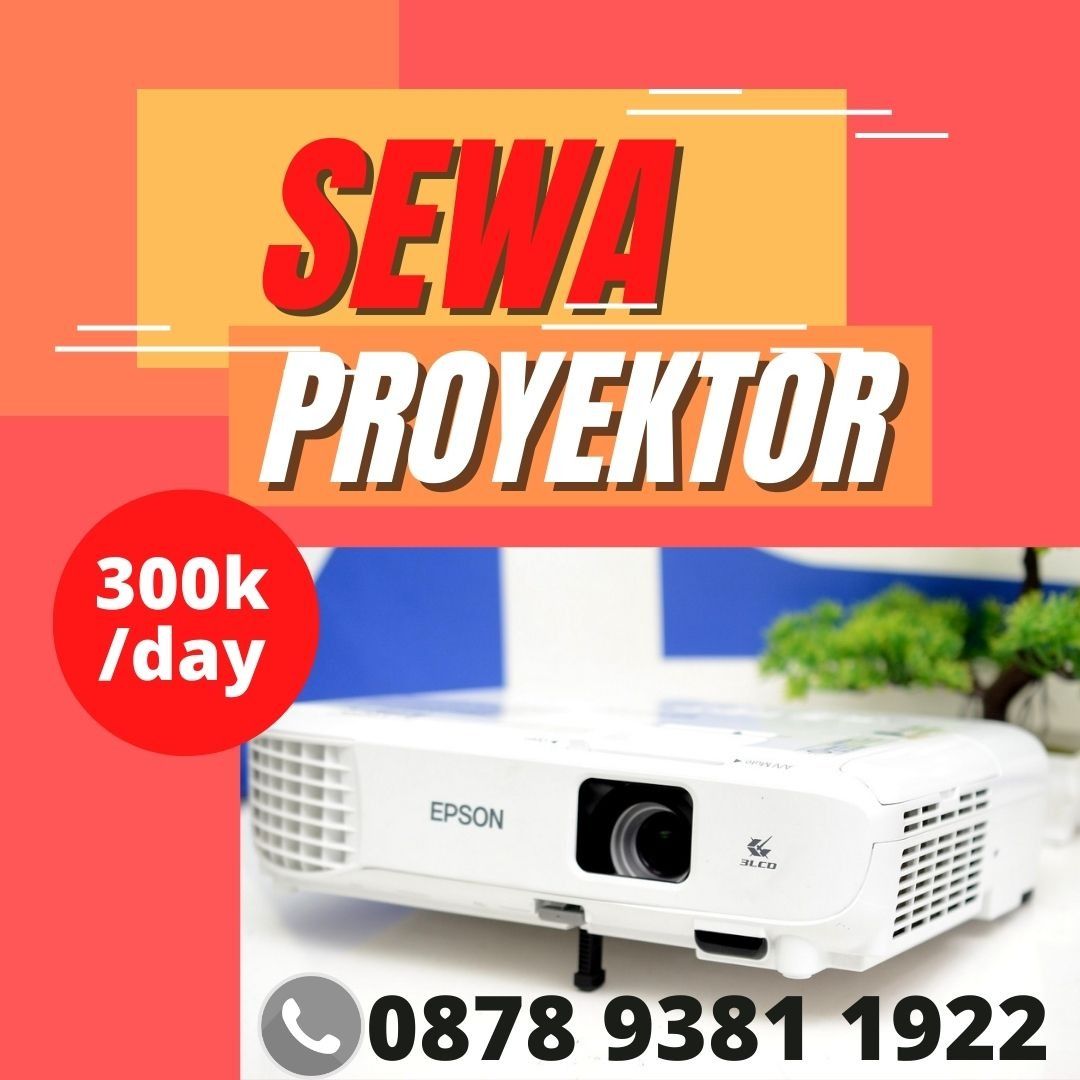 Rental Proyektor Epson Dengan Layar, Kabel, Pemasangan dan Antar Jemput ...