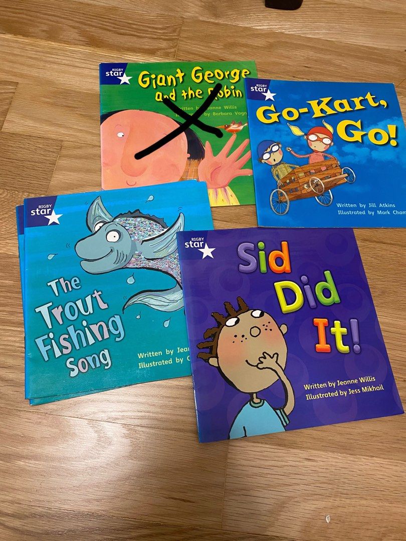 Rigby Star Phonics Books for Preschool / Kindergarten, Hobbies & Toys ...