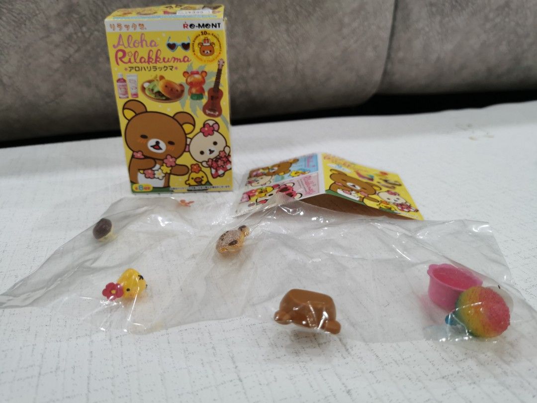 Rilakkuma Re-ment blind box, Hobbies & Toys, Collectibles & Memorabilia ...