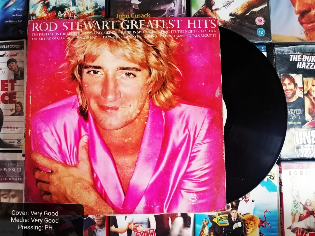 Rod Stewart Greatest Hits Vinyl Record Original Vinyl Records Vintage ...