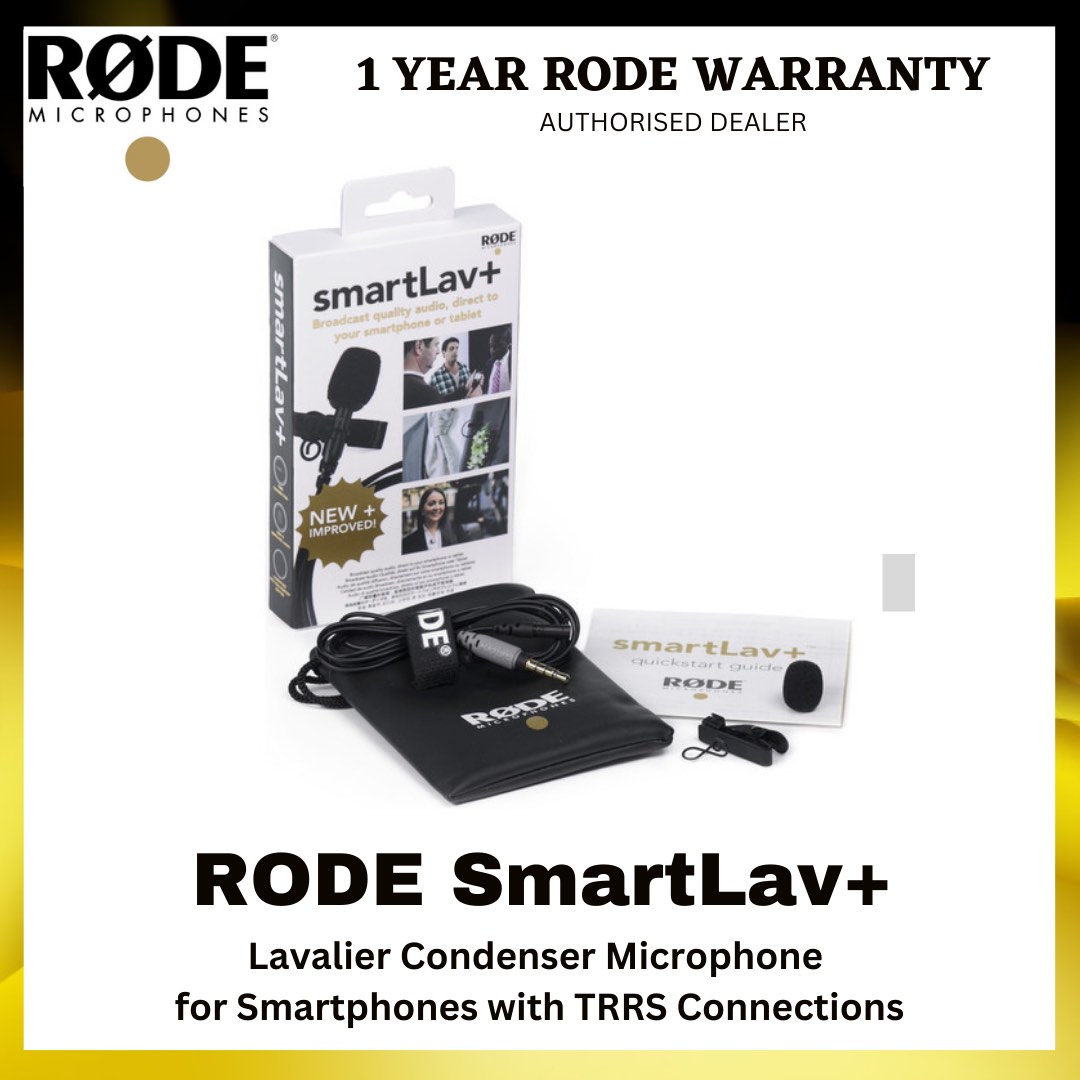 RODE SmartLav+, Audio, Microphones on Carousell