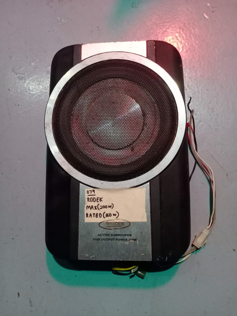 Rodek Active Subwoofer, Audio, Soundbars, Speakers & Amplifiers on ...